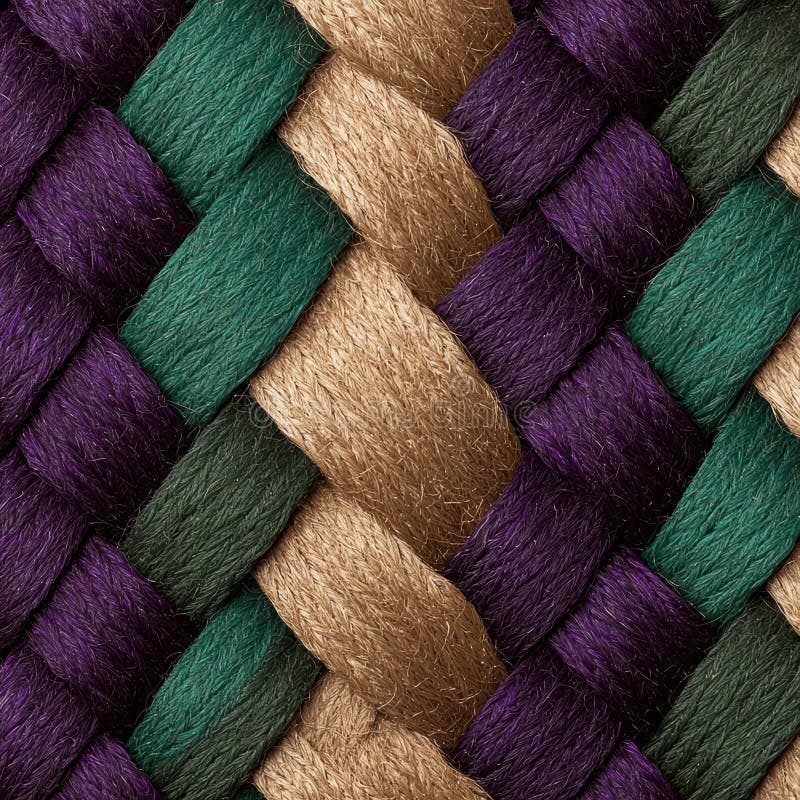 Colorful Woven Pattern Texture Stock Illustration - Illustration of ...