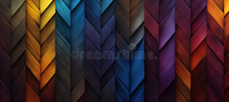 Colorful Woven Patterns with a Gradient Effect in Vibrant Hues Stock ...