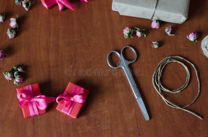 Colorful Wrapped Gift Boxes Stock Image - Image of celebration ...