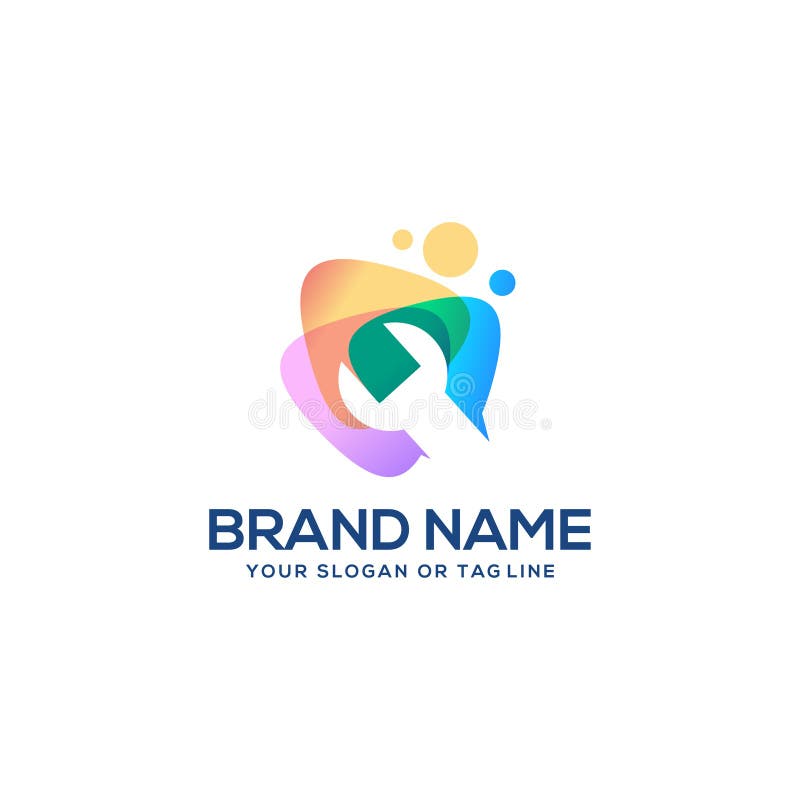 Colorful Wrench Design Vector Stock Vector - Illustration of mechanical ...