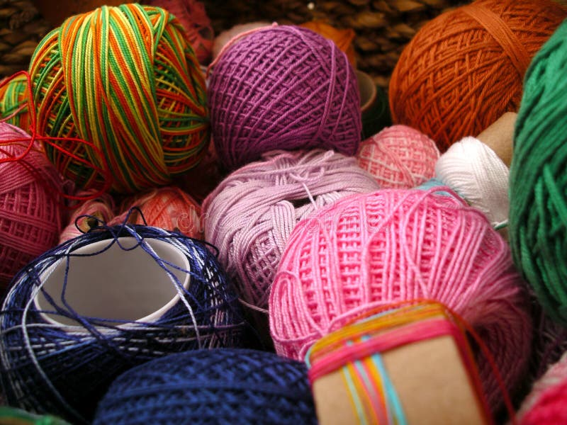 Colorful yarn stock photo. Image of fiber, thread, creative - 51939998