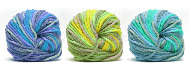 Colorful yarn stock photo. Image of skein, cotton, close - 51942040