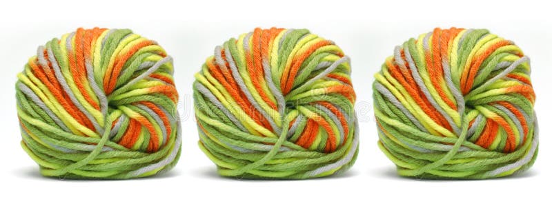 Colorful Yarn Picture. Image: 7918196