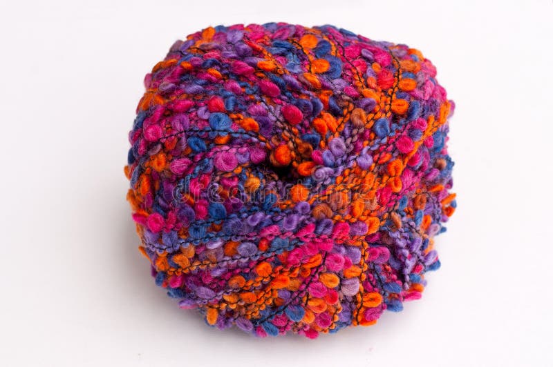 Colorful yarn stock photo. Image of skein, cotton, close - 51942040