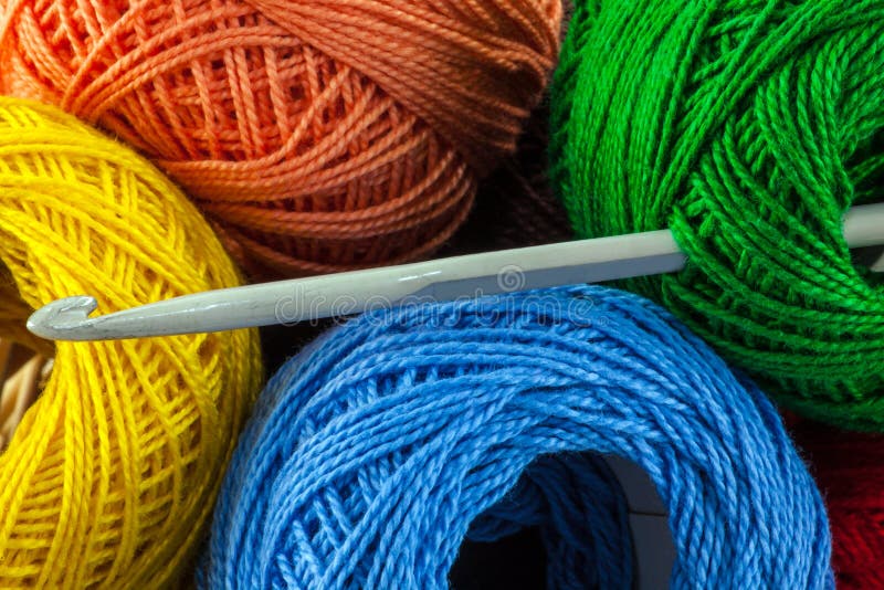Colorful yarn stock image. Image of yarn, fiber, skein - 51939857