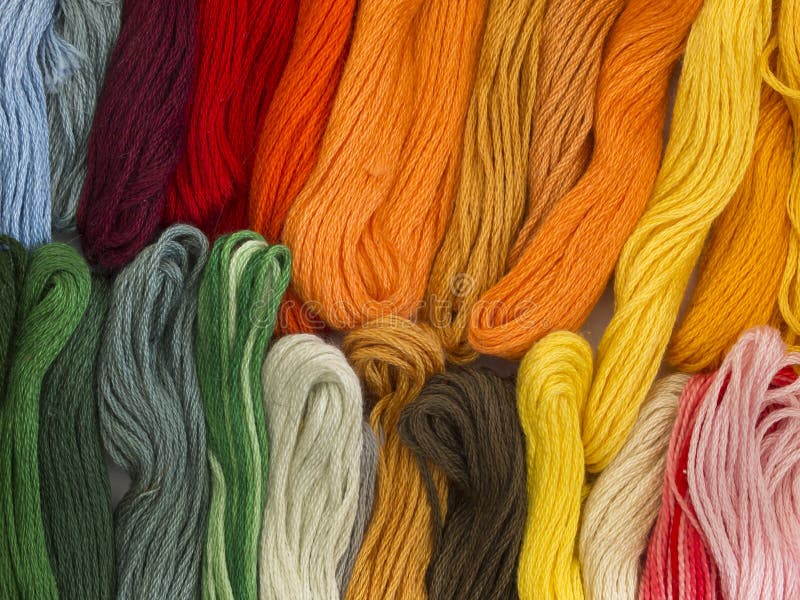 Colorful yarns stock photo. Image of hobby, needlework - 21564162