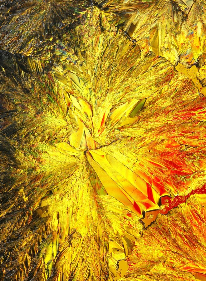 Colorful yellow crystals stock image. Image of colored - 7907781