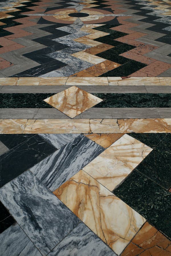 Colorful Zig Zag Tile Background Stock Photo - Image of interior, brown ...