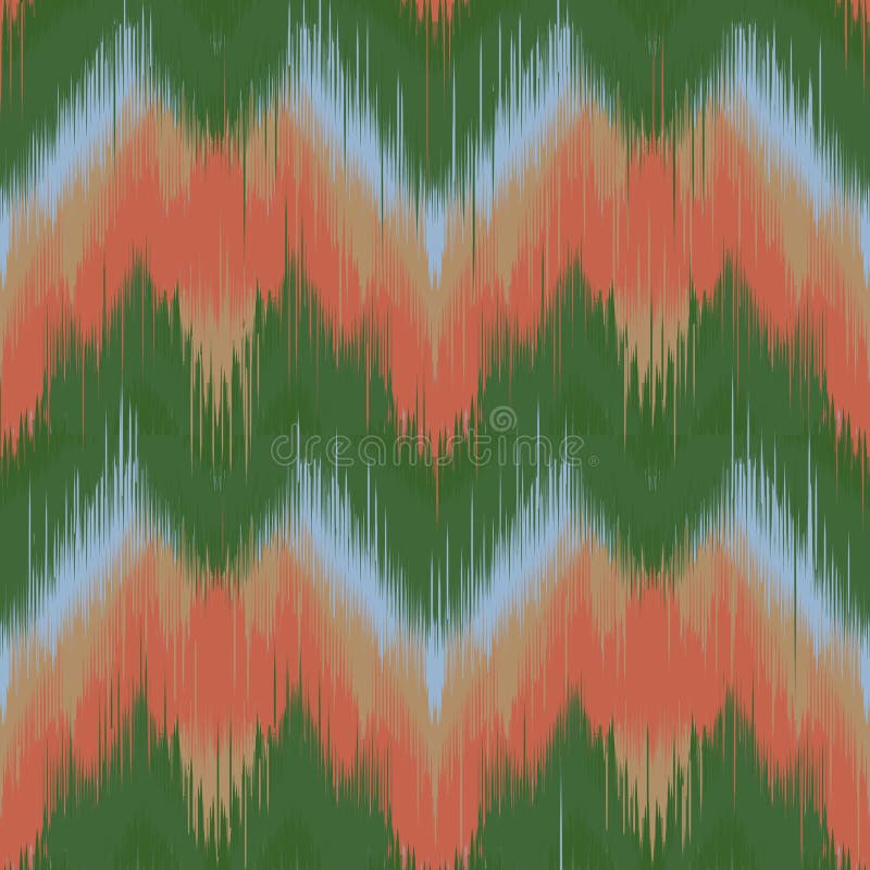 Colorful zigzag pattern stock illustration. Illustration of ...