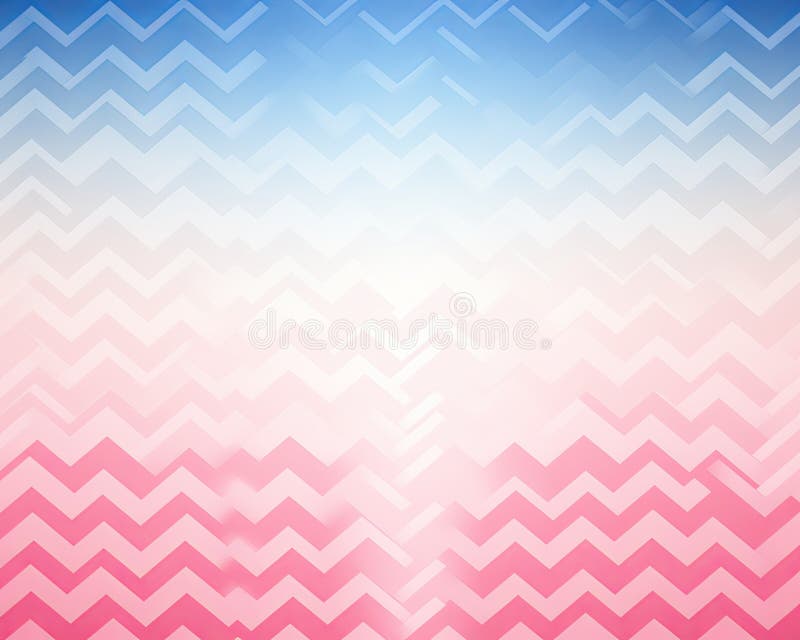 Colorful Zigzag Pattern Background with Gradient Blue To Pink Hues Creating a Soft Visual Effect ...