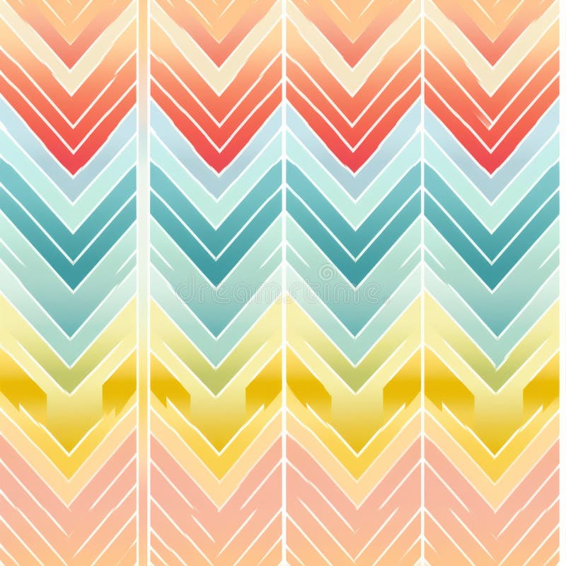 Subtle Gradient Art Deco Geometric Design with Japanese-inspired Motifs ...