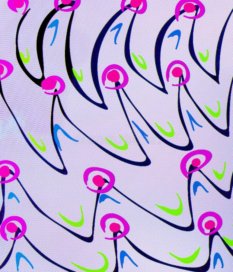 Colorful zigzag pattern stock photo. Image of abstract - 103266756