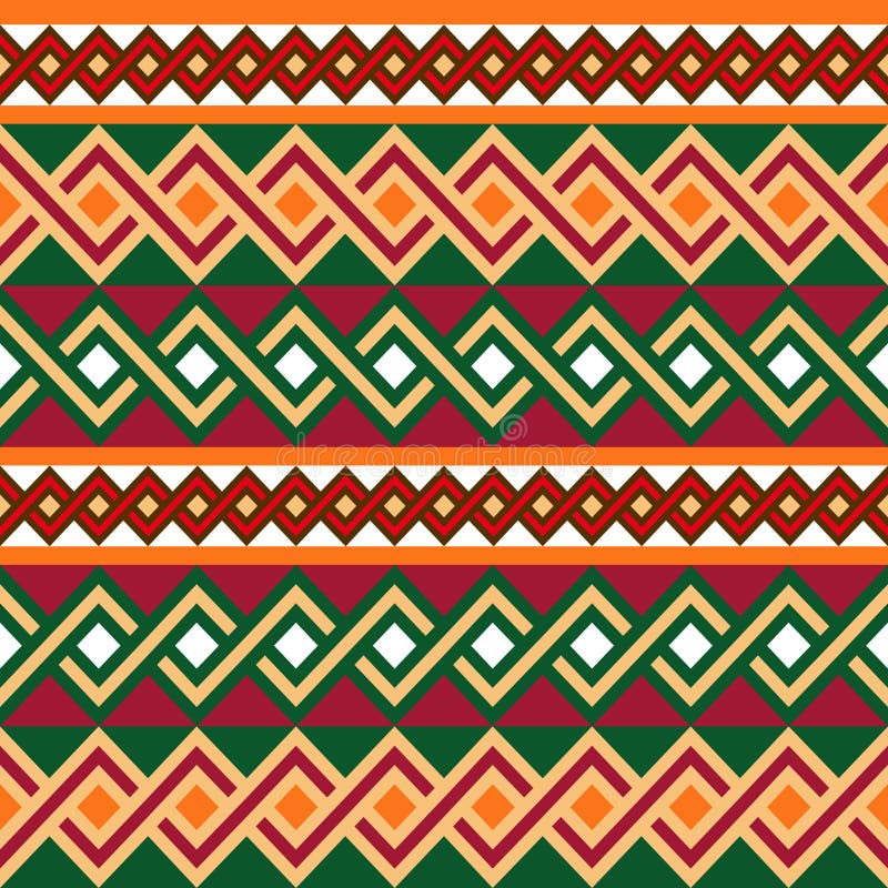 Colorful Zigzag Seamless Pattern Stock Vector - Illustration of cloth ...