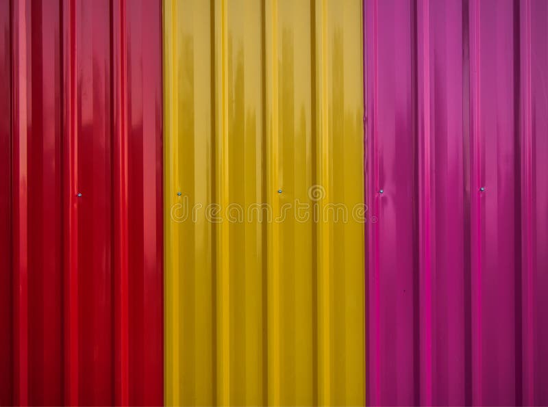 Colorful zinc sheets stock illustration. Illustration of iron - 92331505