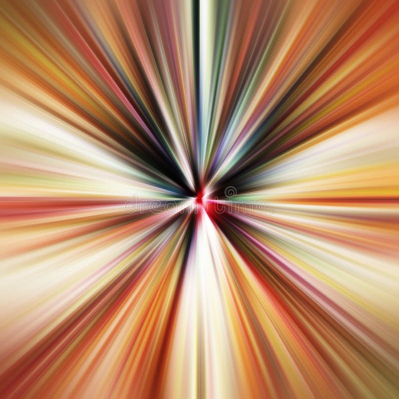 Colorful Zoom Motion Effect. Abstract Background. Color Lines. Colored ...