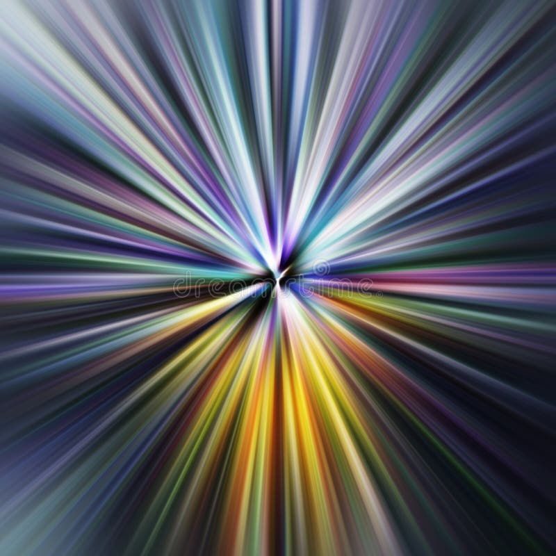 Colorful Zoom Motion Effect. Abstract Background Stock Image - Image of ...