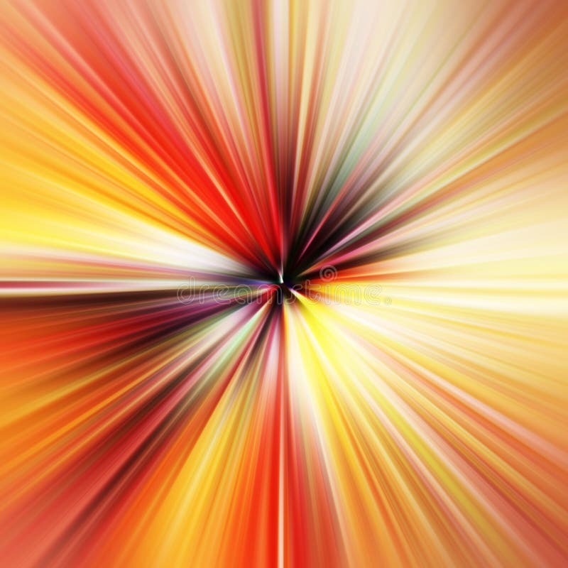 Colorful Zoom Motion Effect. Abstract Background. Color Lines. Colored ...