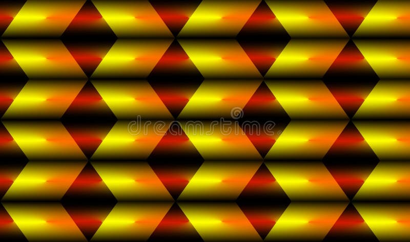 Colorfull Abstract Yellow Pattern Stock Illustration - Illustration of ...