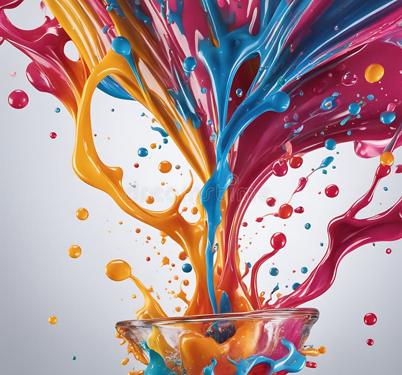 Colorfull Background and Wallpaper Image Generator AI Stock ...