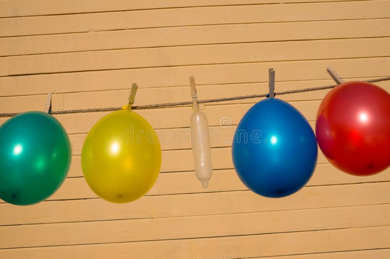 Hot Air Balloons Line the Sky Stock Photo - Image of heat, event: 10446770