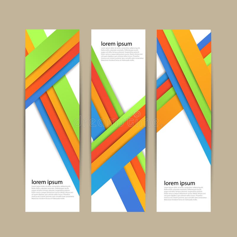 Colorfull banner stock vector. Illustration of celebration - 10385998