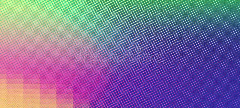 Colorfull Blue Dots Pattern Widescreen Background, Modern Horizontal ...