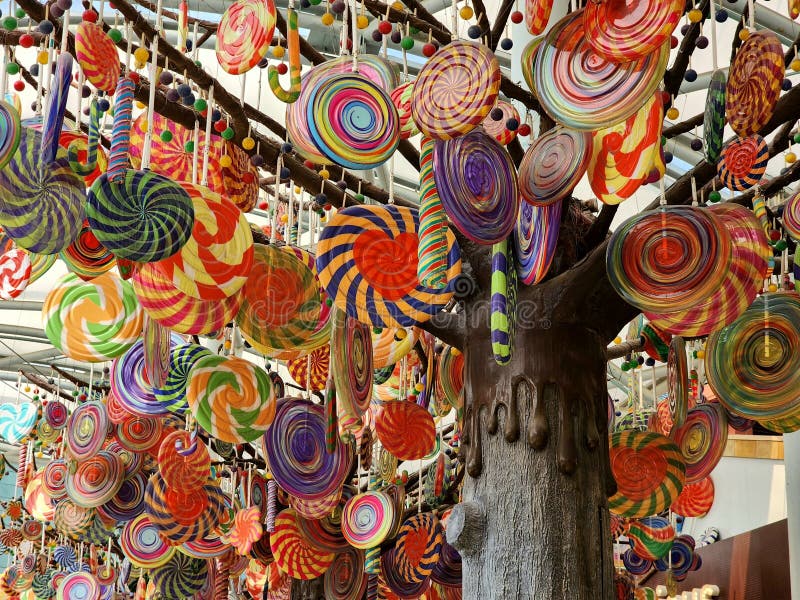 Candy stock image. Image of candy, tree, decoration - 275197425