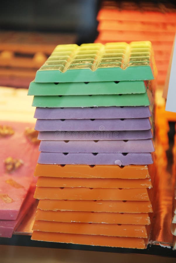 Colorfull Chocolate. stock image. Image of colors, food - 12641833