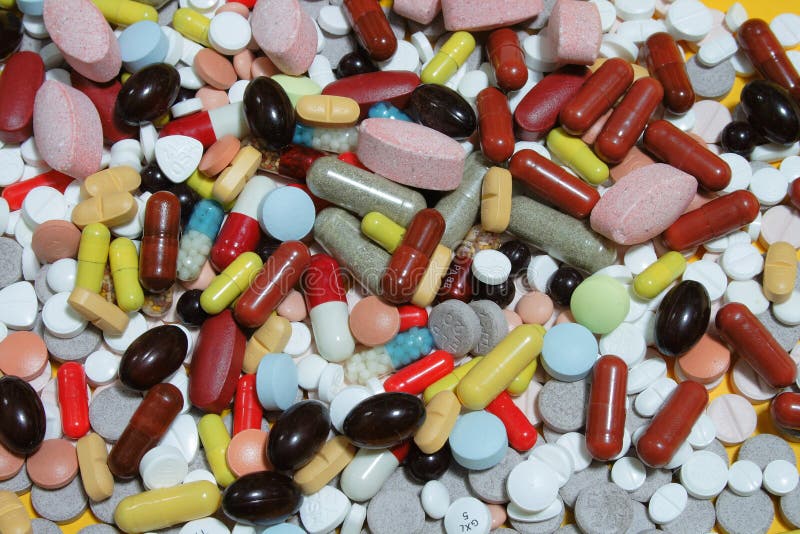 Colorfull Drugs stock photo. Image of medicament, remedy - 10408966