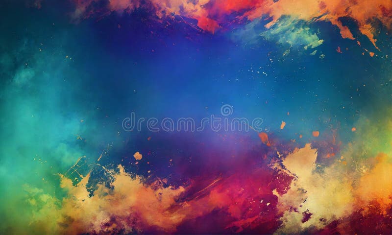 Colorfull Gradient Background with Distressed Texture, Perfect for ...