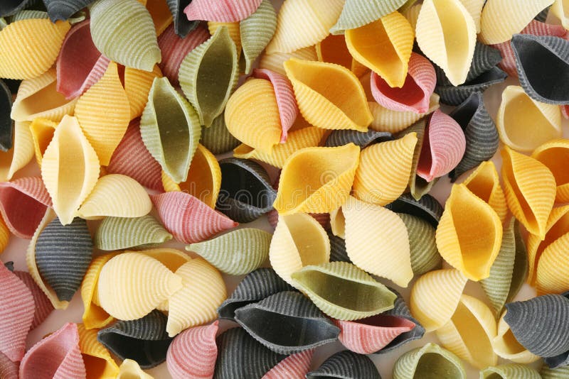 Colorfull Pasta Shells Stock Photos - Free & Royalty-Free Stock Photos ...