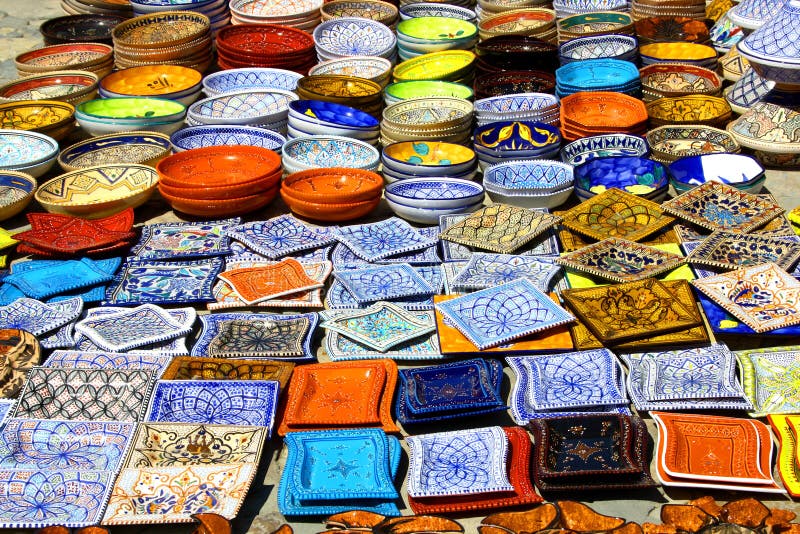 Colorfull plates stock photo. Image of buffet, appointments - 2626116