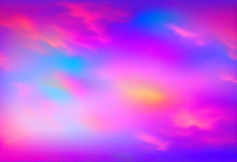 Colorfull Sky Abstract Background Stock Illustration - Illustration of ...