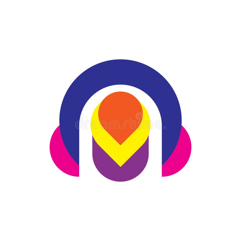 Colorfull Vector Logo Icon Element Stock Vector - Illustration of ...