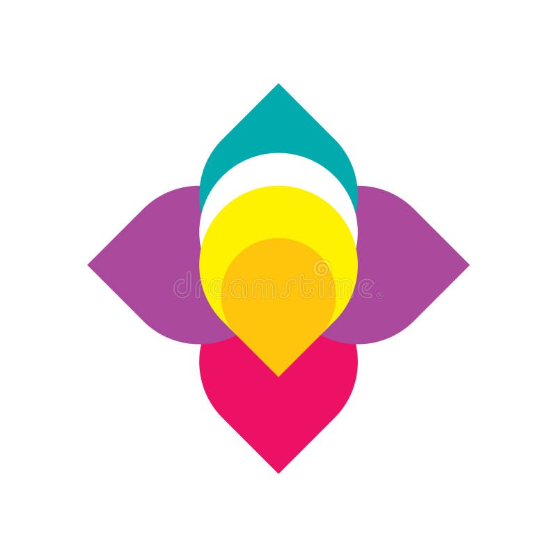 Colorfull Vector Logo Icon Element Stock Vector - Illustration of ...