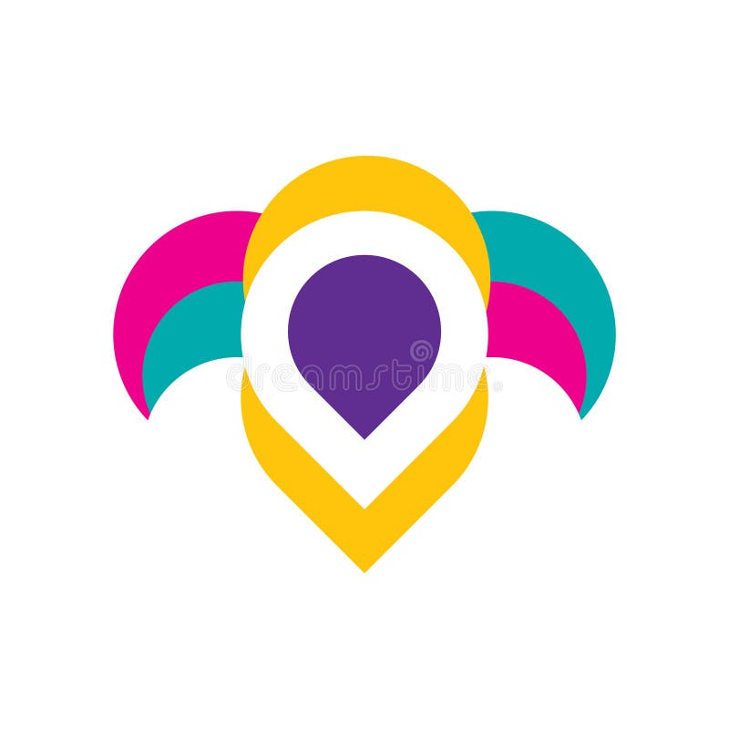 Colorfull Vector Logo Icon Element Stock Vector - Illustration of ...