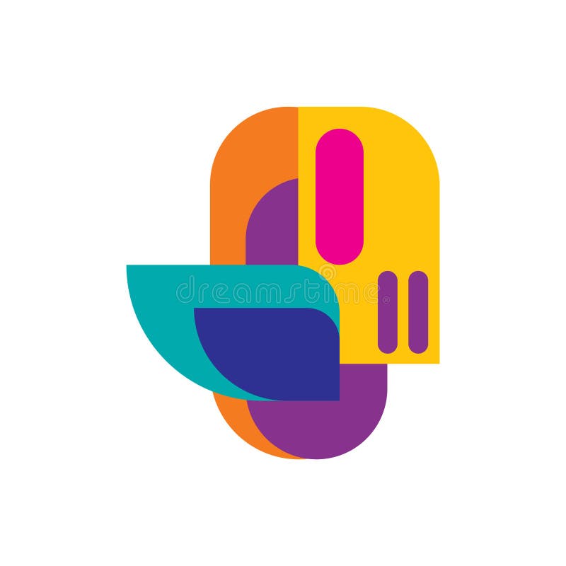 Colorfull Vector Logo Icon Element Stock Vector - Illustration of icon ...