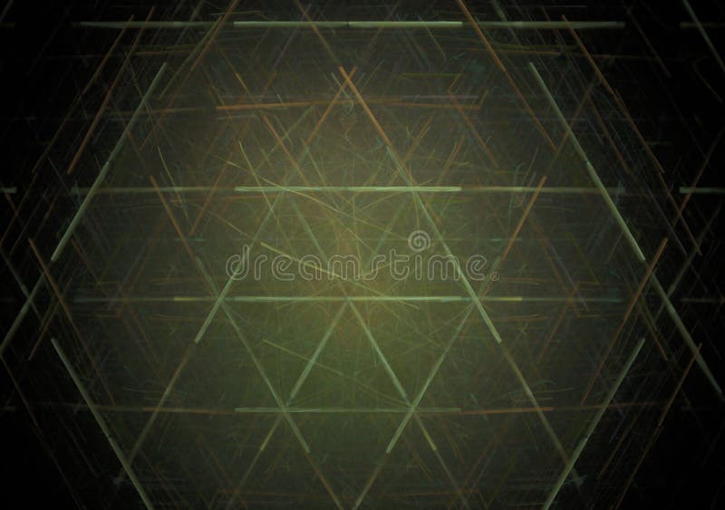 Colorfully Abstract Fractal Image Stock Illustration - Illustration of ...