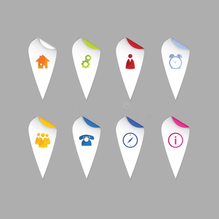 Stick Markers Stock Illustrations – 446 Stick Markers Stock ...