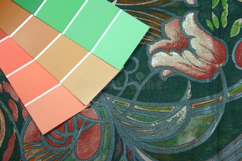 Colorimétrico interior imagem de stock. Imagem de cortinas - 286417