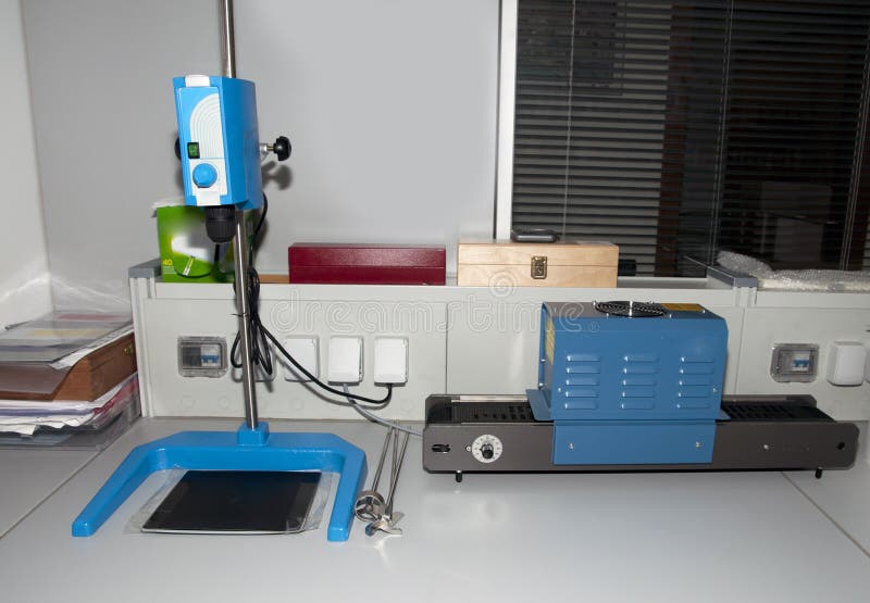 Colorimetry laboratory stock photo. Image of cmyk, analysis - 14690430