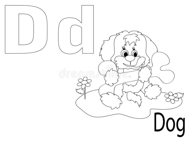 Letter D Black Flower Alphabet Stock Illustrations – 257 Letter D Black ...