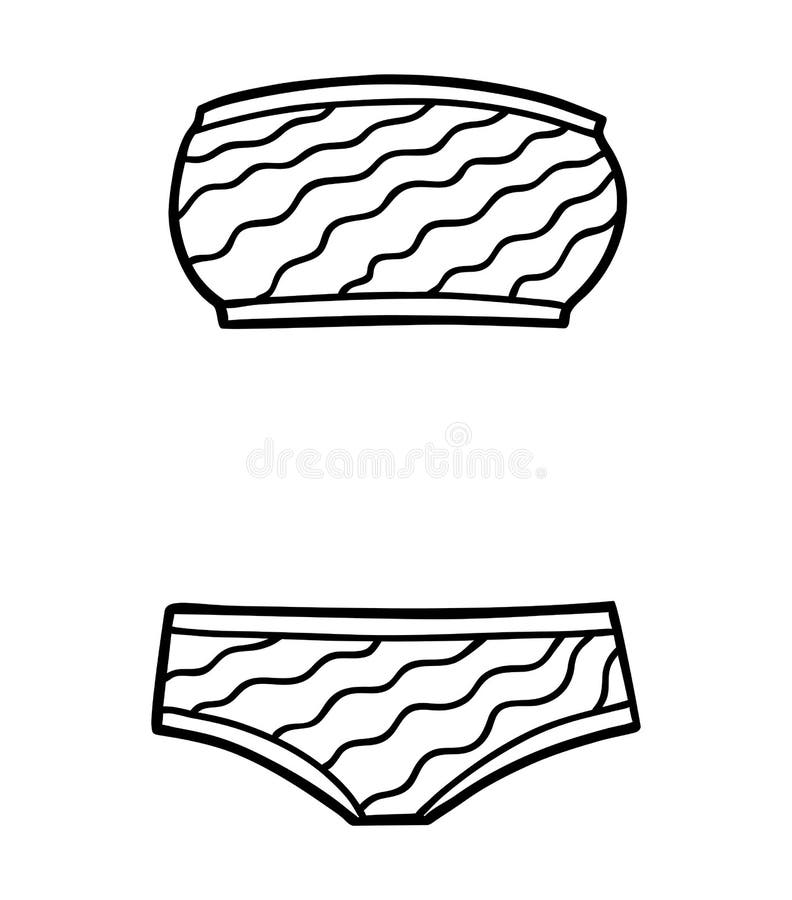 Bra Coloring Stock Illustrations – 132 Bra Coloring Stock Illustrations ...