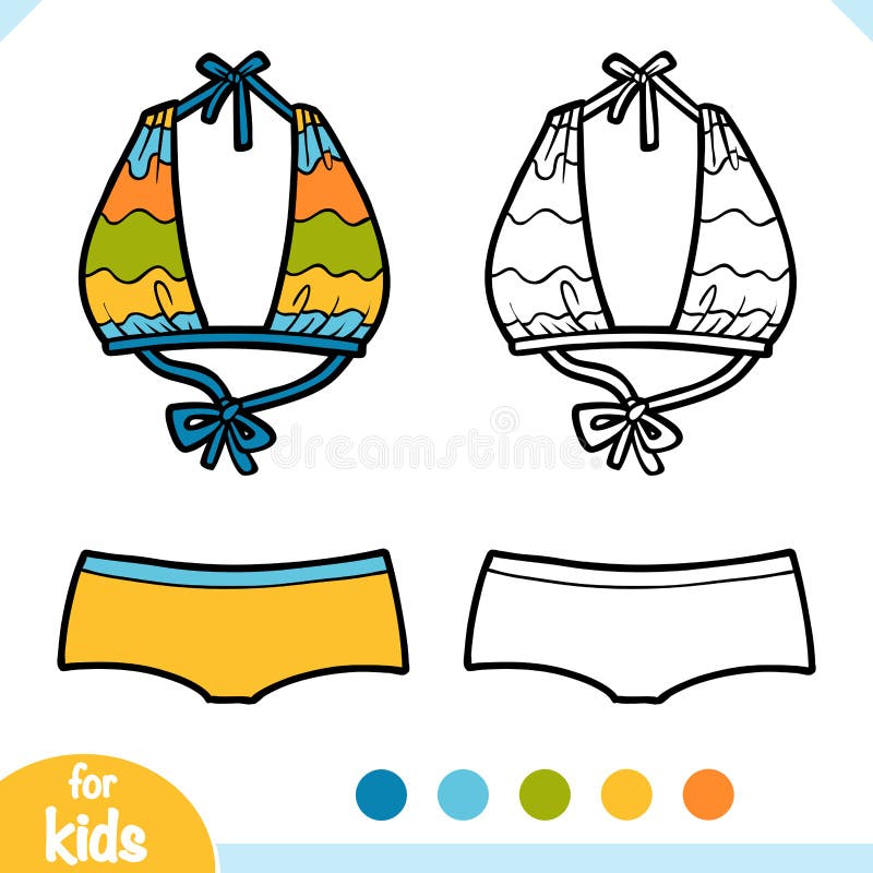 Bra Coloring Stock Illustrations – 150 Bra Coloring Stock Illustrations ...