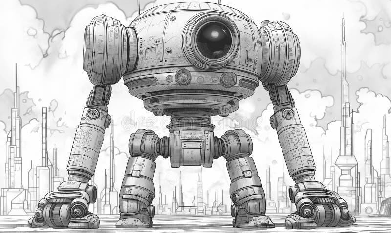 Coloring Book for Children, Coloring Animal, Goat. Stock Photo - Image ...