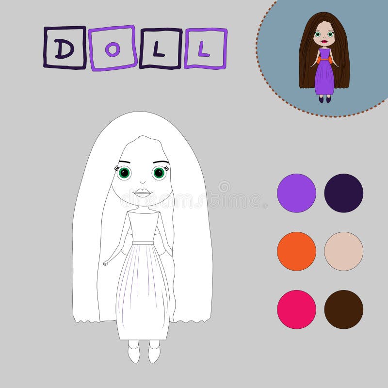 Worksheet vector design stock illustration. Illustration of childhood ...