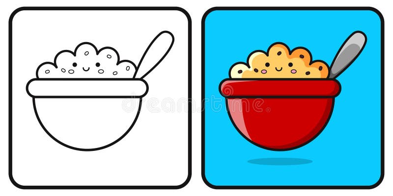 Porridge Coloring Stock Illustrations – 63 Porridge Coloring Stock ...