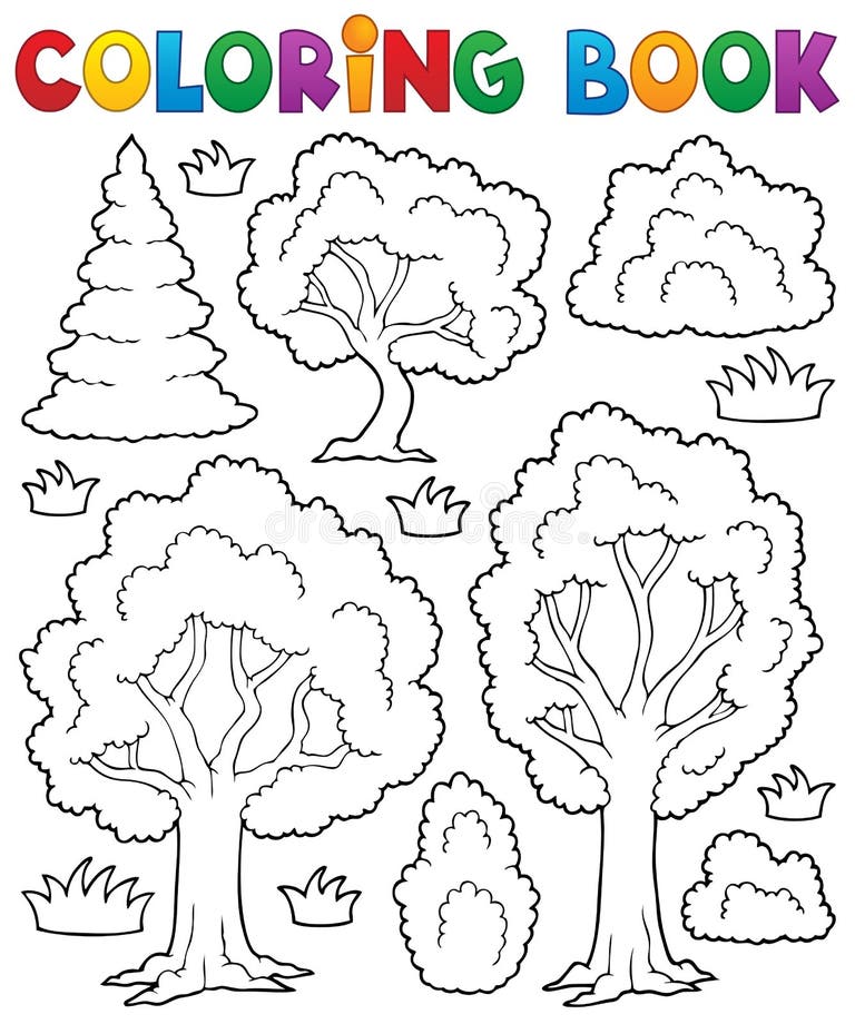 Bush Coloring Stock Illustrations – 2,332 Bush Coloring Stock ...