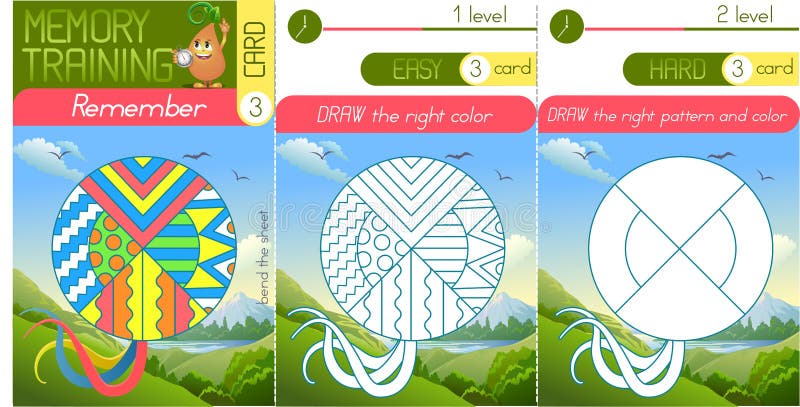 Coloring Memory air snake stock illustration. Illustration of ...