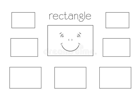 Black Outline Basic Shapes Stock Illustrations – 2,507 Black Outline ...